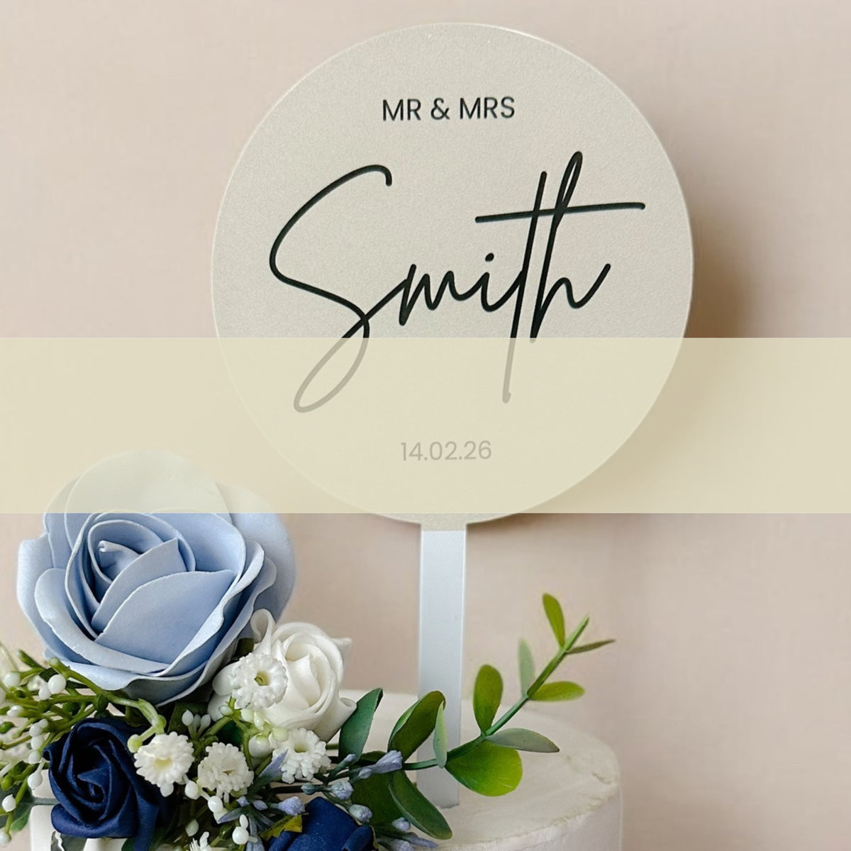 Personalised Cake Toppers – Tagged "personalised cake topper"– IV MAY ...